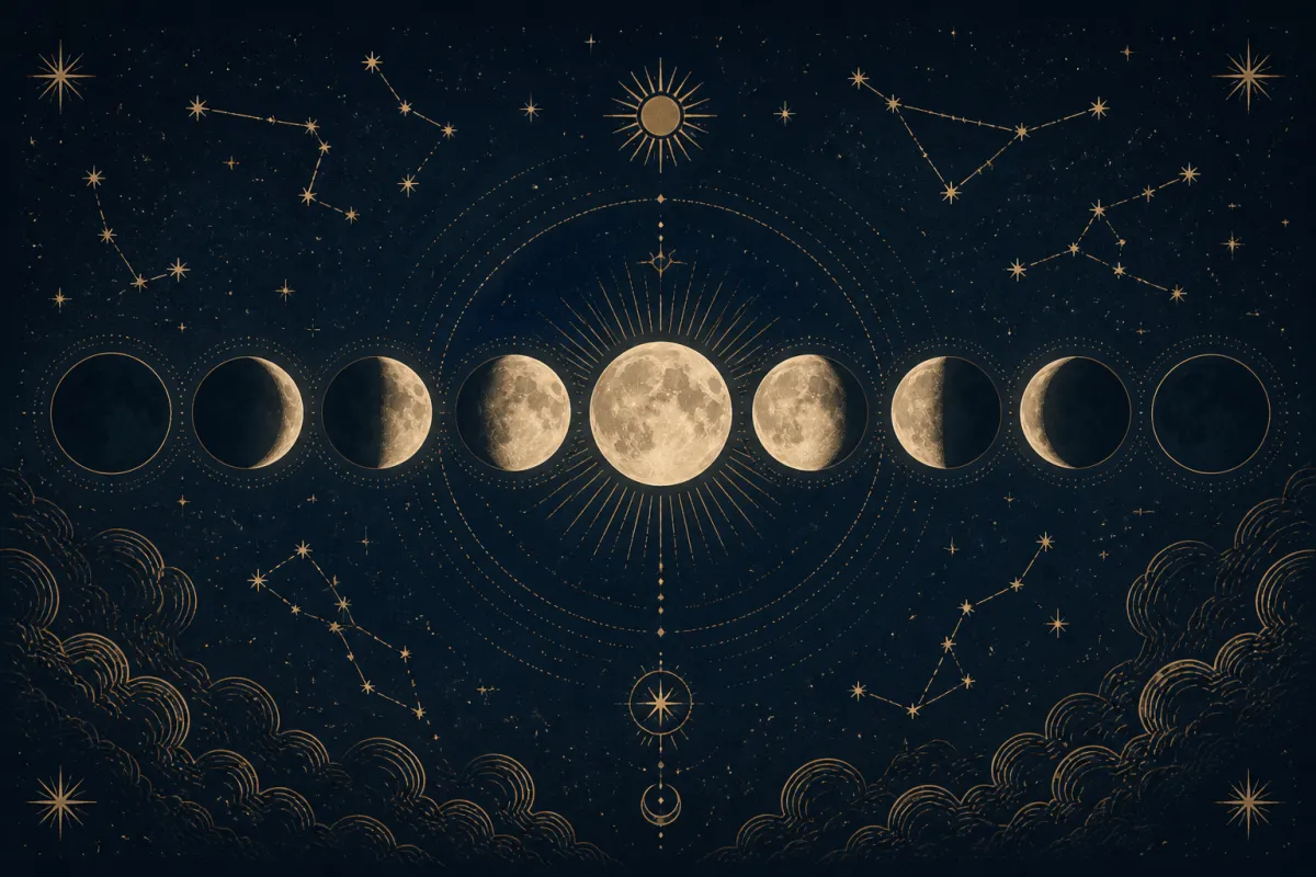 Moon Phase Today — Live Tracker | cosmotrail